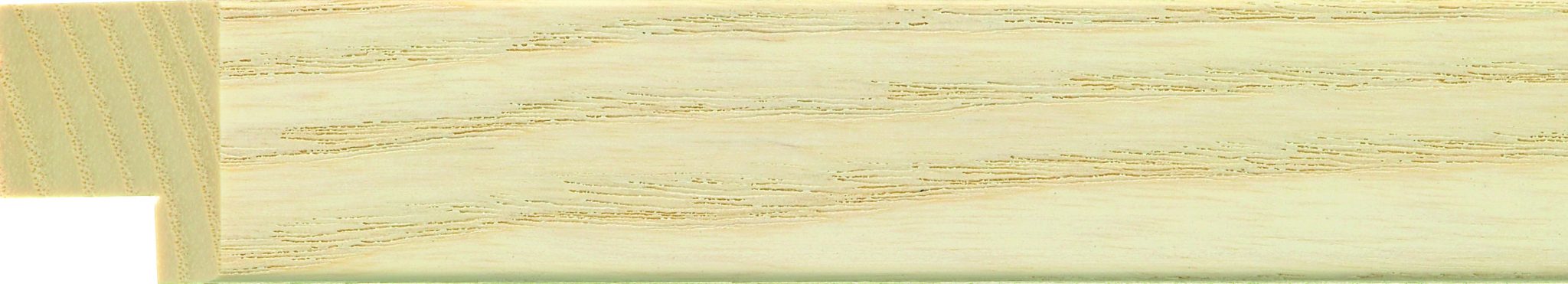 FLAT ASH STAINED `WHITE` FINISH